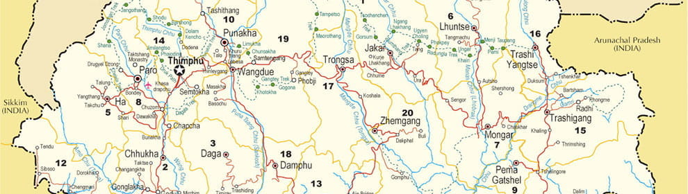 Geography And Climate - One World Tours and Travel - Bhutan Tour ...